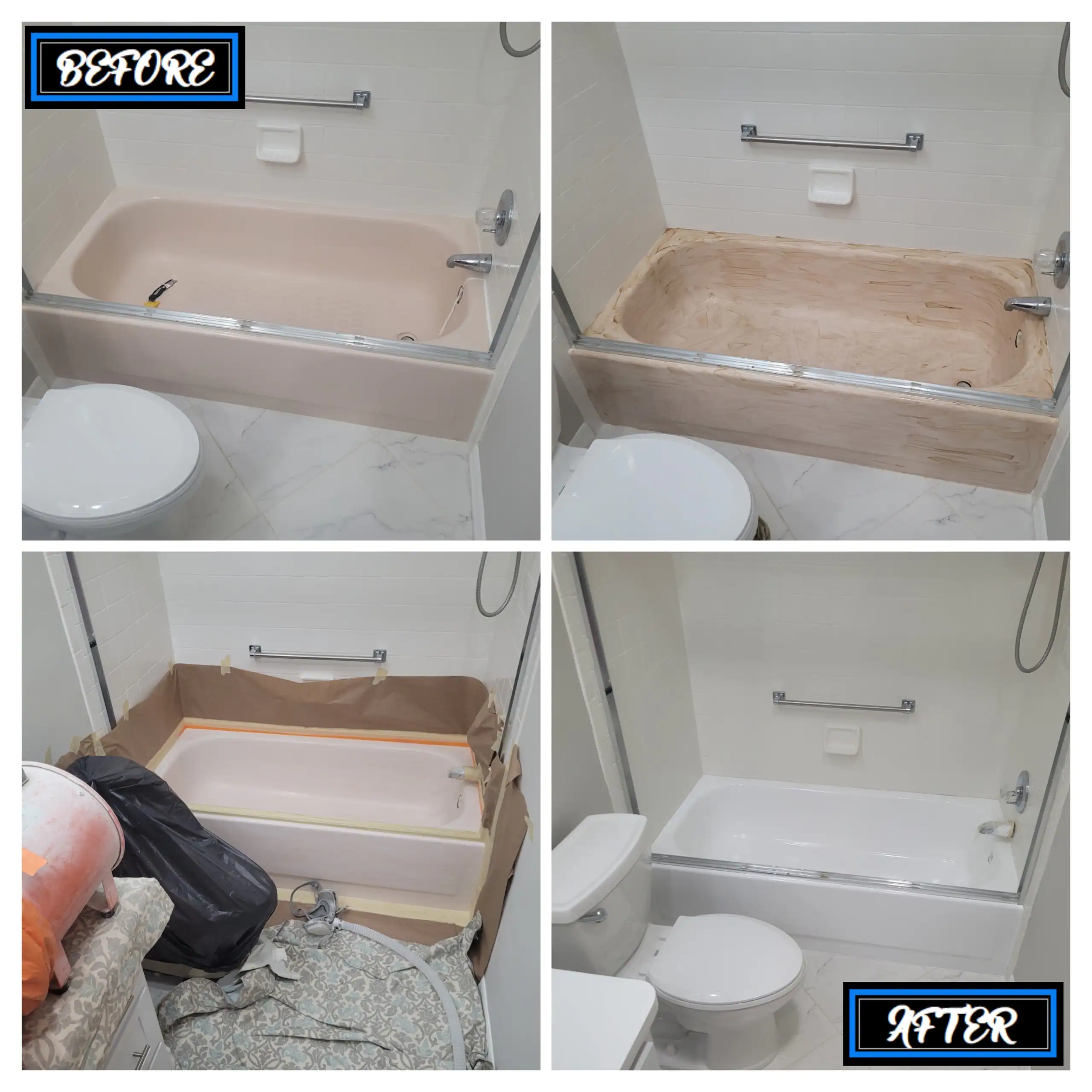 Bathroom Tub, Shower, & Tile Refinishing | Tub Reglazing & Repair